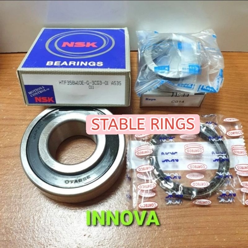 INNOVA REAR WHEEL BEARING SET BEARING+CONES+SEAL 1SET | Shopee Philippines