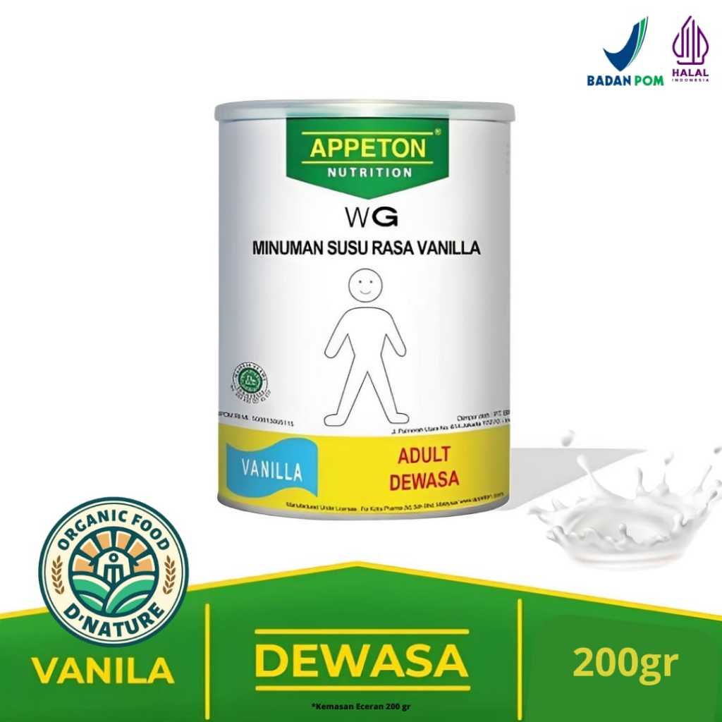 Appeton Weight Gain Adult Vanilla Milk to increase Weight and Appetite ...