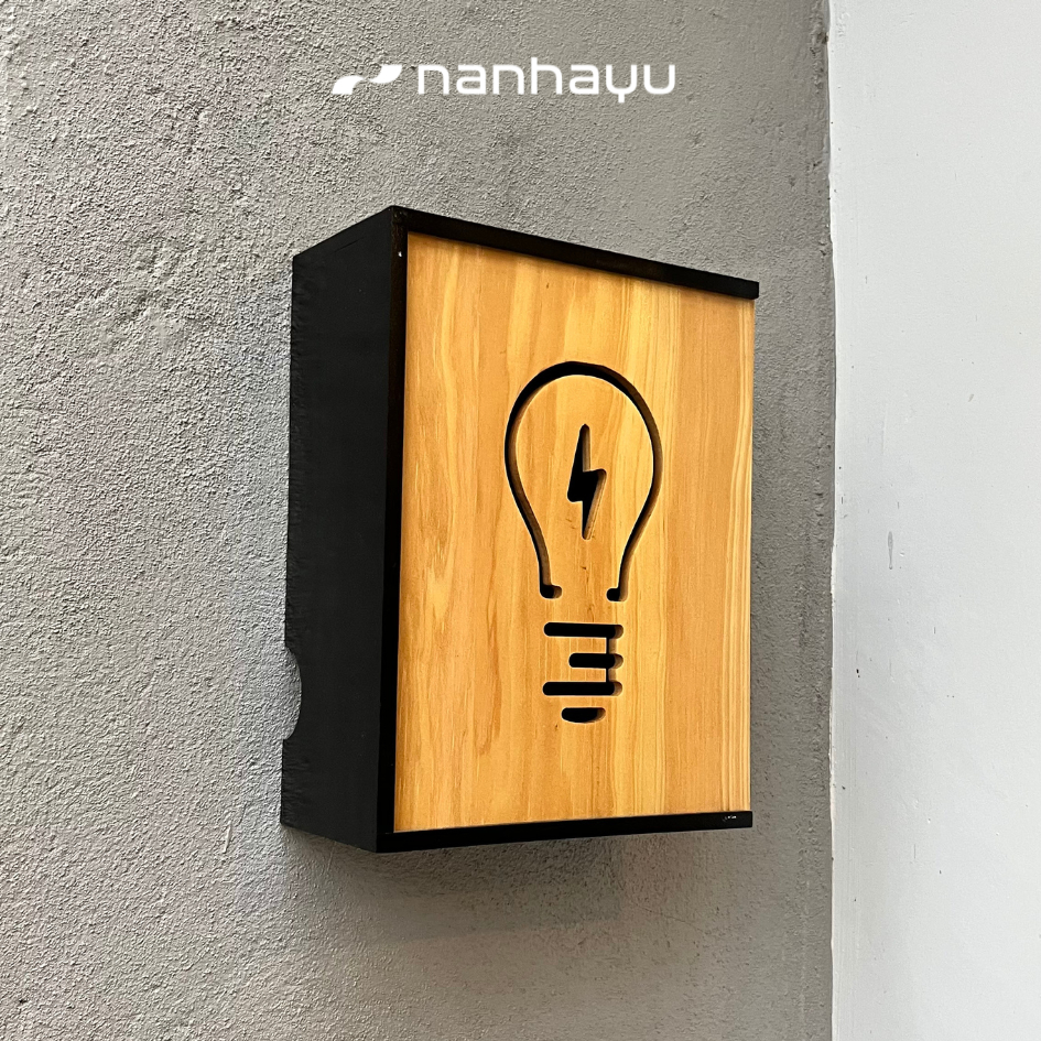 KAYU Nanhayu Bohlam - KWH Box Prepaid Credit Electricity Meter and MCB ...