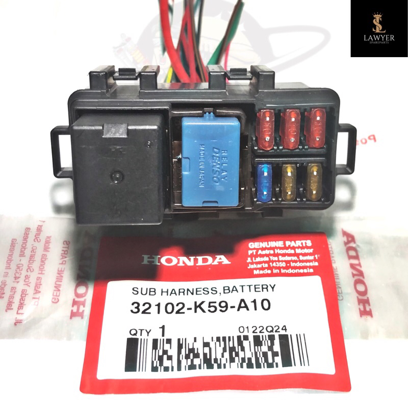 Fuse Box Full Set Relay Com Power Swtich Assy Relay Complite Honda ...