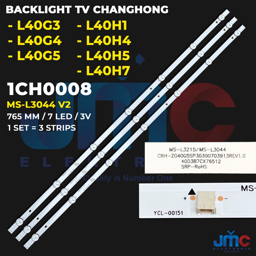 CHANGHONG TV Backlight 40 Inch L40H2 L40H4 L40H5 L40H7 L40G3 L40G4 L40G5 MS-L3215 V2 | Shopee ...