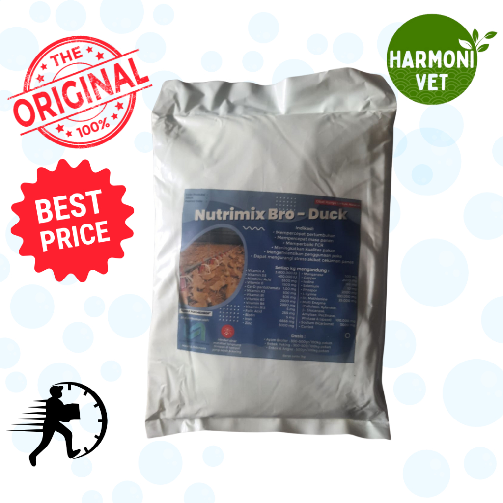 Nutrimix Bro - Duck 1KG - Broiler Duck Premix - Broiler Duck Growth ...