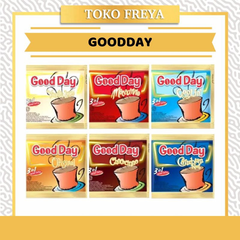 GOODDAY Instant Coffee 3in1 Good Day Coffee Renteng | Shopee Philippines