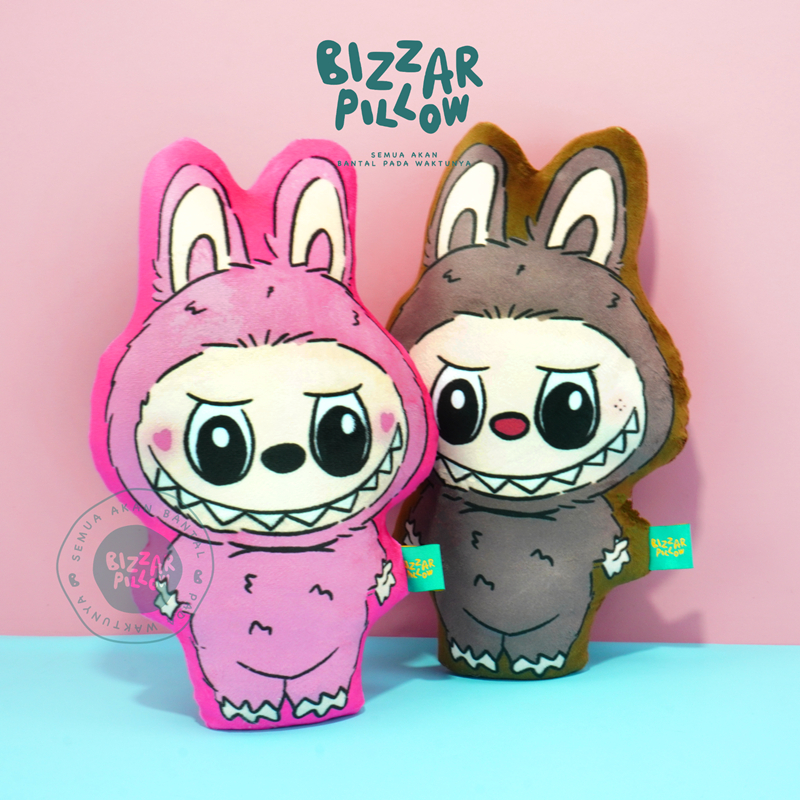 Bizzarpillow Labubu The Monsters Character Pillow size M BZ442 | Shopee ...
