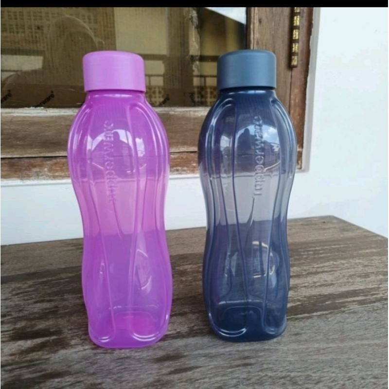 750 ml tupperware screw cap eco family drinking bottle, gray | Shopee ...