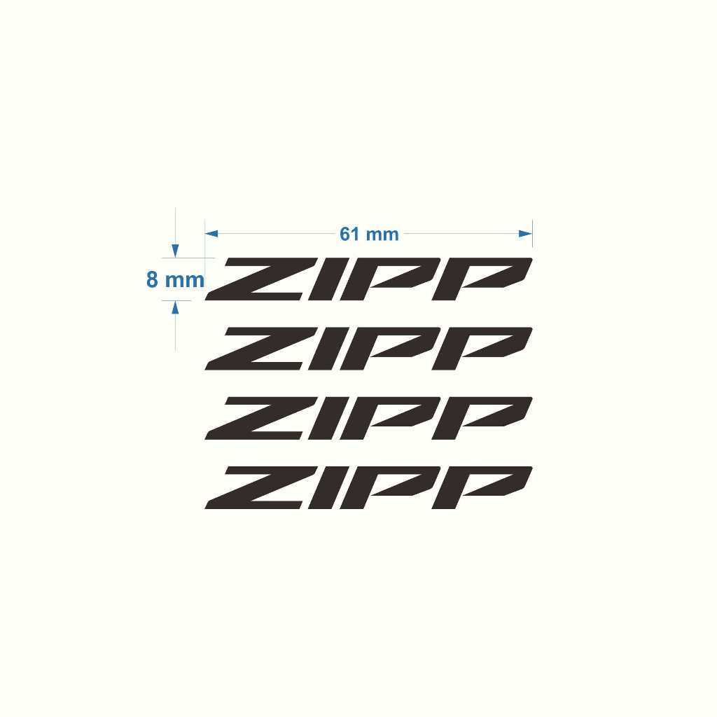 Cutting sticker sticker sticker pack Bike zipp vinyl logo | Shopee ...