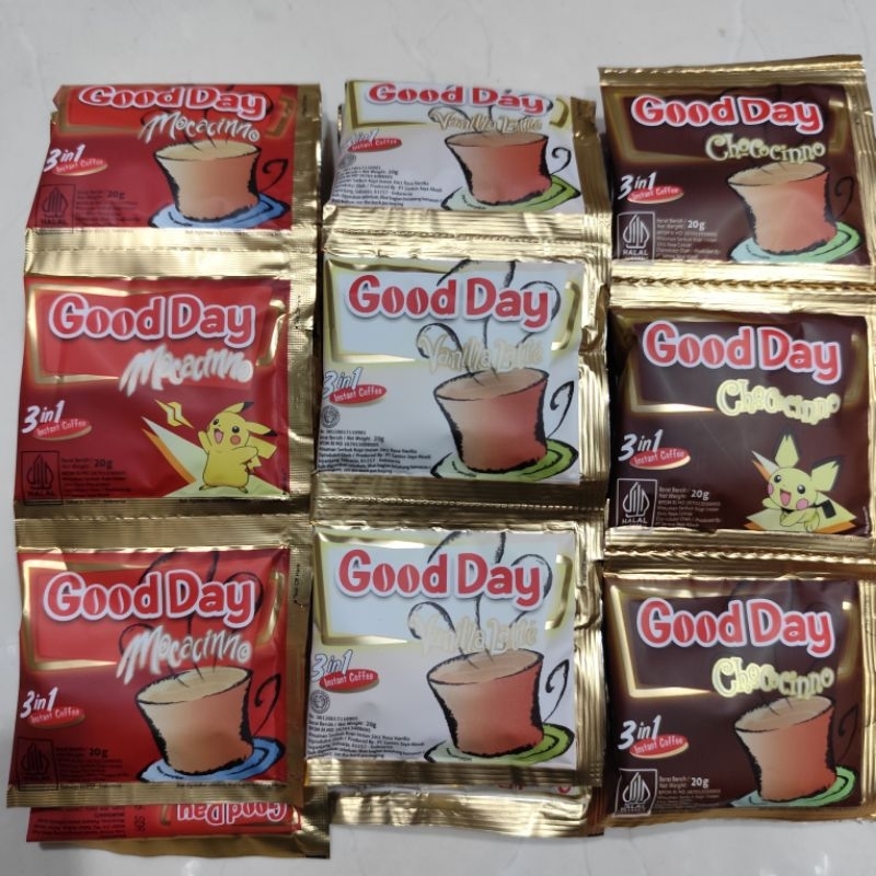 Goodday Coffee all variants 3 in 1 (20gt X 10 sachets) | Shopee Philippines