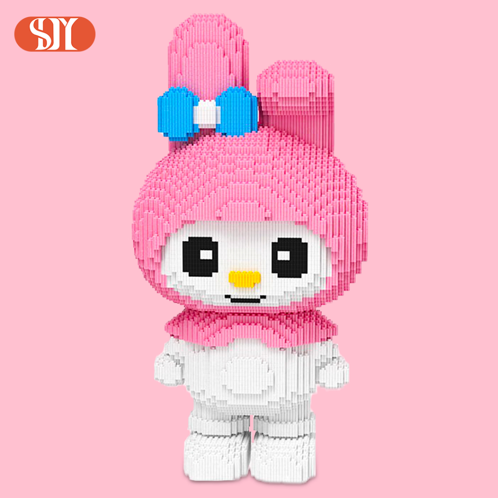 Nano Block Bricks 3D Animation Characters Series Sanrio Melody 4732pcs ...