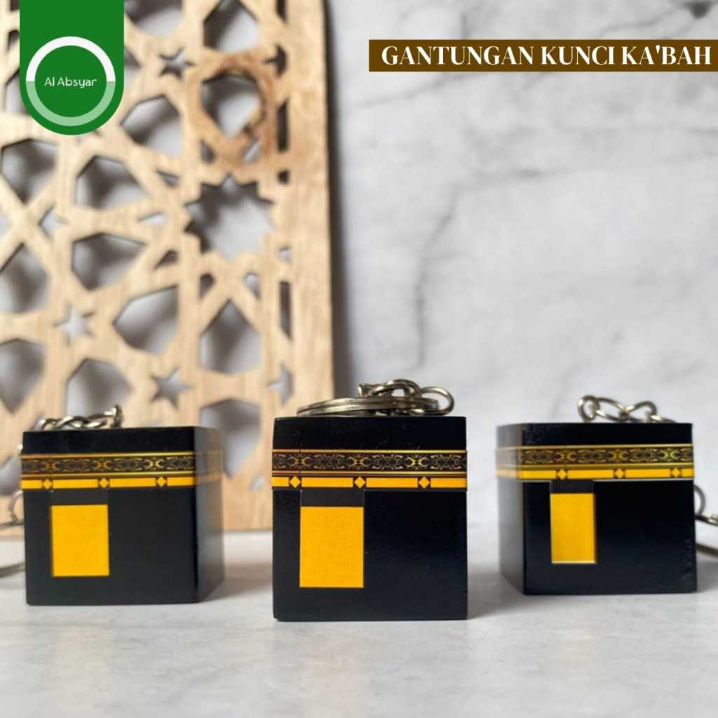 GANTUNGAN Kaaba Keychain By Haji Umrah Keychain Miniature Kaaba ...