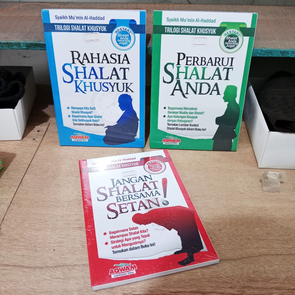The Story of Khusyuk Prayer Trilogy Book (The Secret of Khusyuk Prayer ...