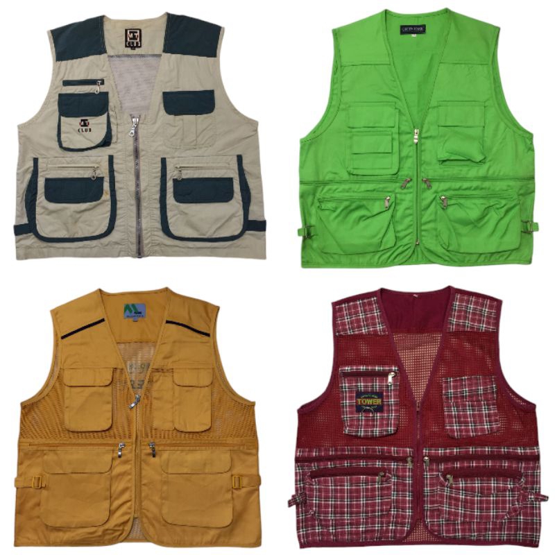 TACTICAL VEST TACTICAL VEST FISHING VEST WARTAWAN VEST | Shopee Philippines