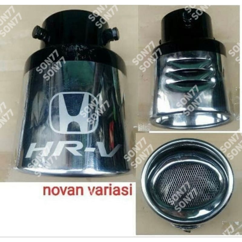 Honda HRV Logo Embossed Exhaust Tail Angled Muffler | Shopee Philippines