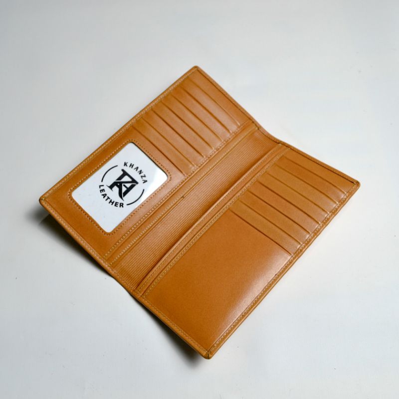 Men's Women's Long Leather Wallet DKP ORIGINAL Leather Genuine Garut ...