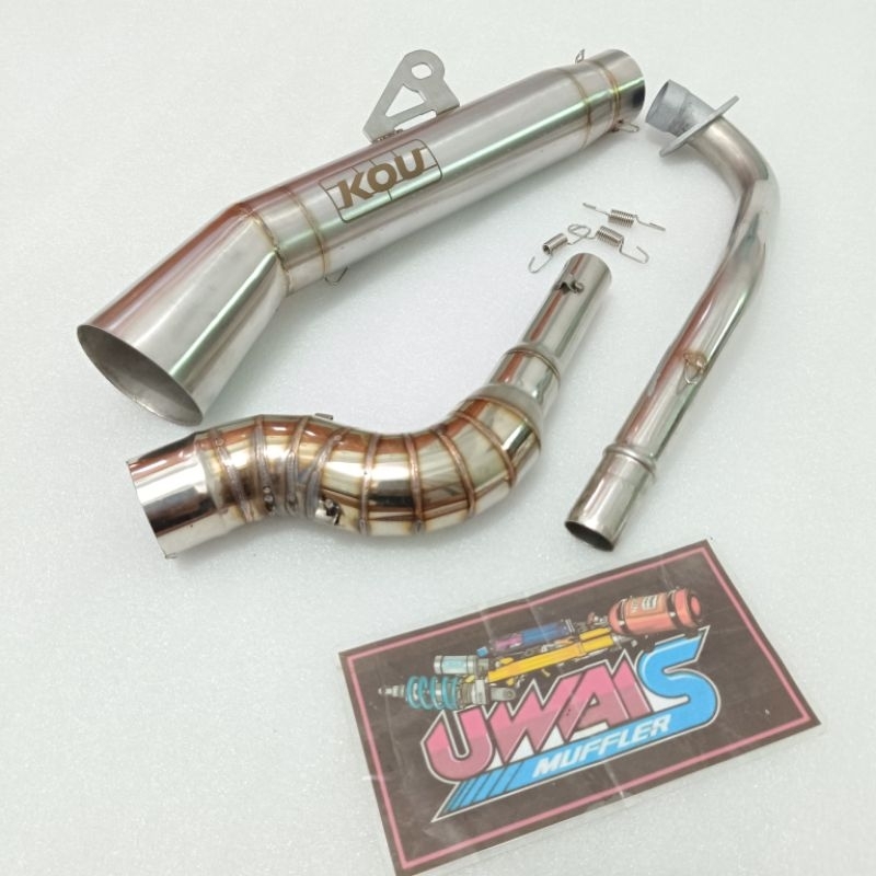 Kou super open pipe Xrm 125/Xrm 110 Wave 125 Wave 100/110/115 Rs125 ...