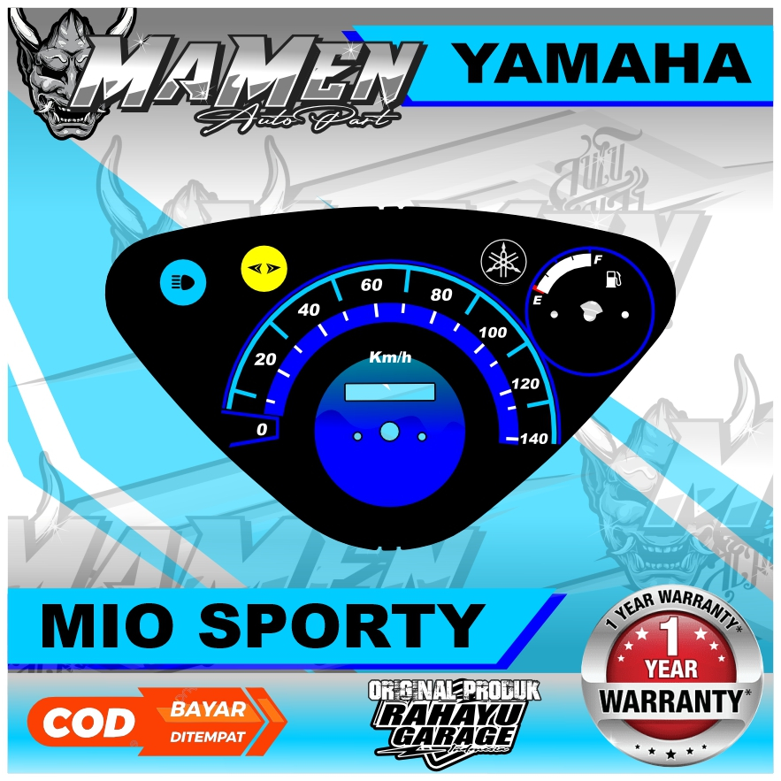 Yamaha MIO SPORTY CUSTOM SPEEDOMETER BOARD | Shopee Philippines