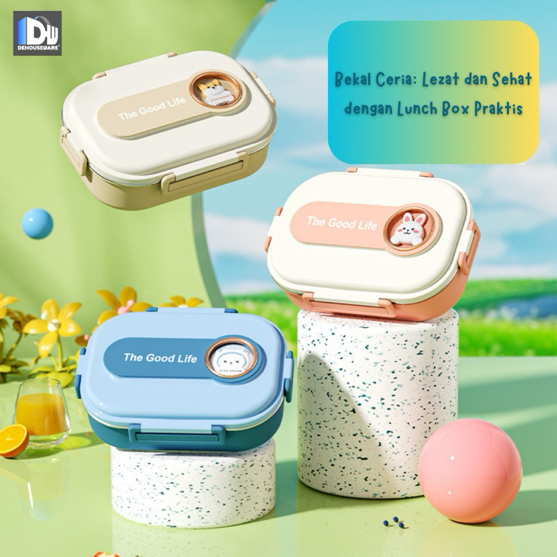 [Buy 1 get 3 ] Lunch Box 1500ml Leak-proof 304 Stainless Insulated ...