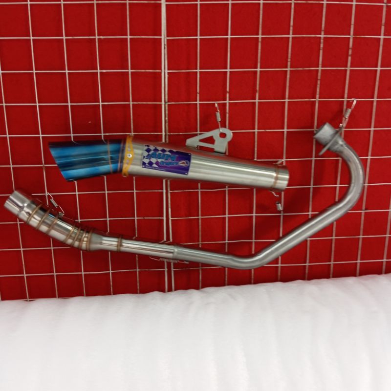 Canister Aun 51mm open pipe 1set big elbow skygo 125 150 Rusi tc 125 ...
