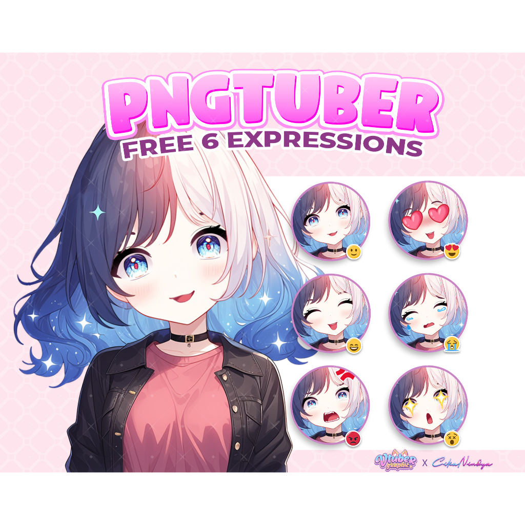 Unique PNG Tubers for Entertaining Streaming Experiences, Entertaining ...