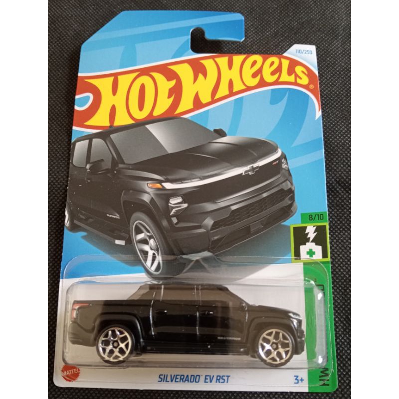 HOT WHEELS SILVERADO EV RST BLACK | Shopee Philippines