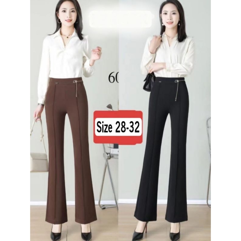 P1817 | PREMIUM IMPORTED WOMEN'S TROUSERS | Shopee Philippines