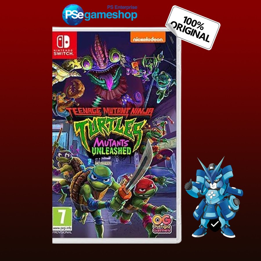 Nintendo Switch Teenage Mutant Ninja Turtles: Mutants Unleashed ...