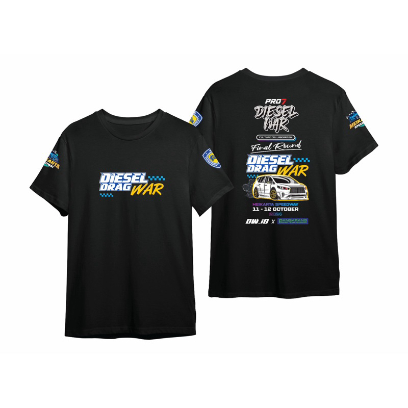Tshirt Diesel Drag War Meikarta Pro7 Diesel War Final Round | Shopee ...
