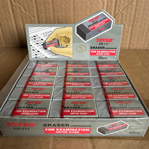 Joyko ER-111 Eraser (1 BOX CONTAINS 30 PCS) | Shopee Philippines