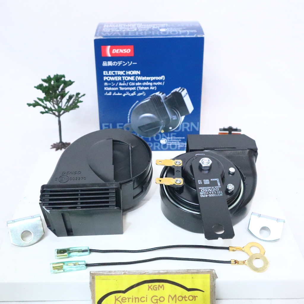 Denso Conch Horn SET WATERPROOF 3380 POWER TONE Bracket 12V | Shopee ...