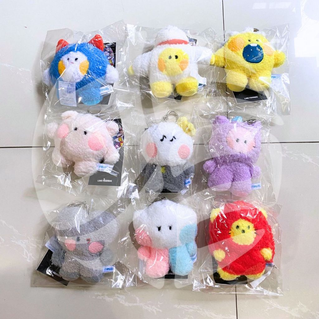 [READY] Truz Minini Doll Keyring / Message Bag Charm Doll OFFICIAL Line ...