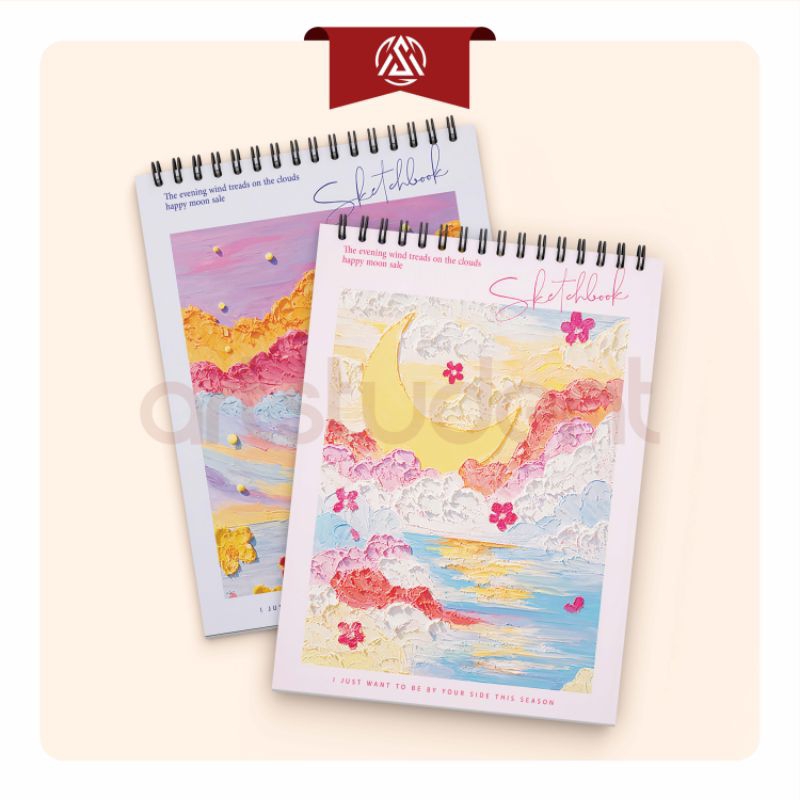 A5 Sketchbook A5 Drawing Book Vertical Sketchbook Spiral Volume 45 ...