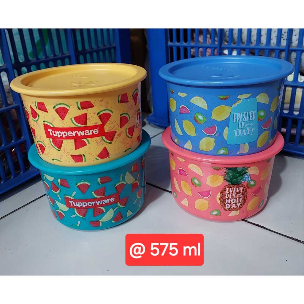 TUPPERWARE Toples Fresh Day Canister 575 ml (hrg satuan) | Shopee ...