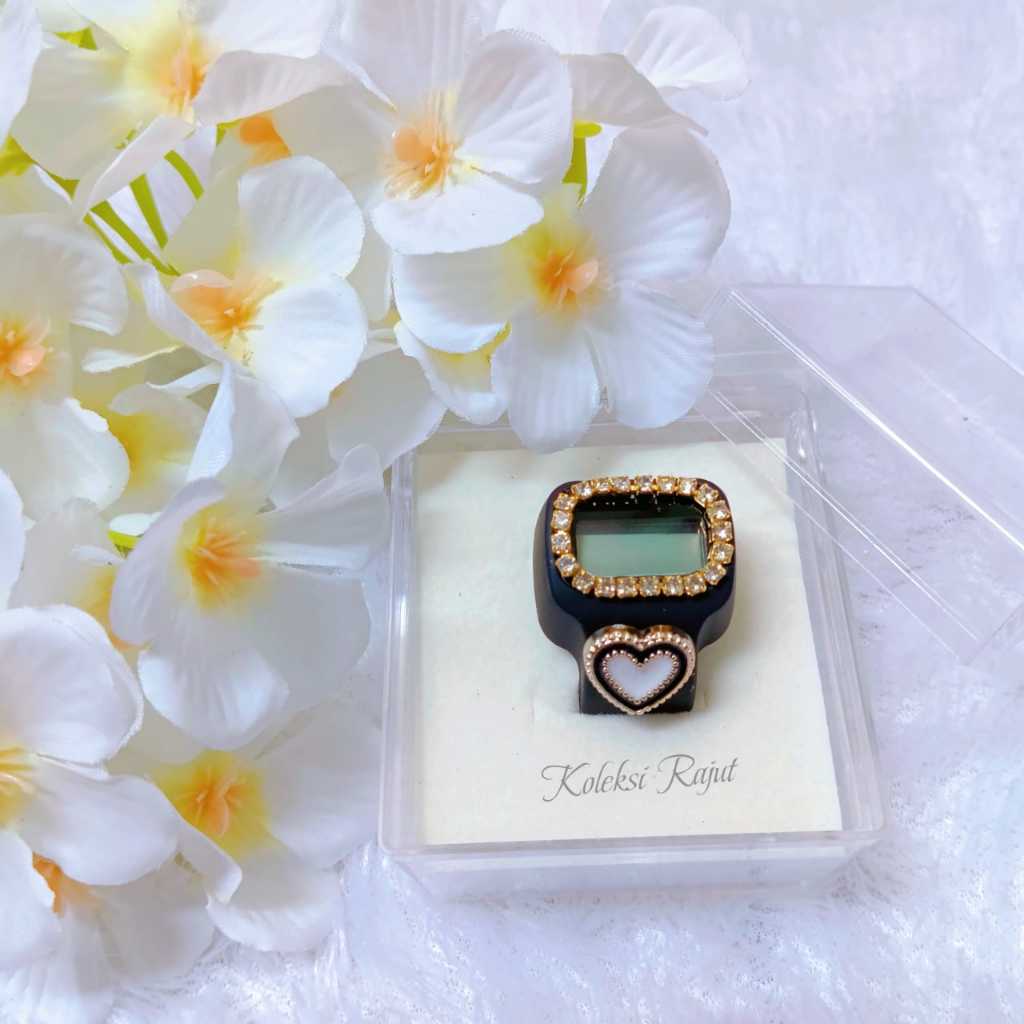 TOMBOL Mini Led Digital tasbih "Diamond" beautiful premium tasbih ring ...