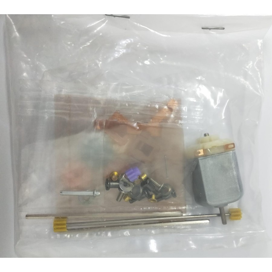 Mabuchi Dynamo Package, Gear Set, Propeller, Shaft, Terminal, And Make ...