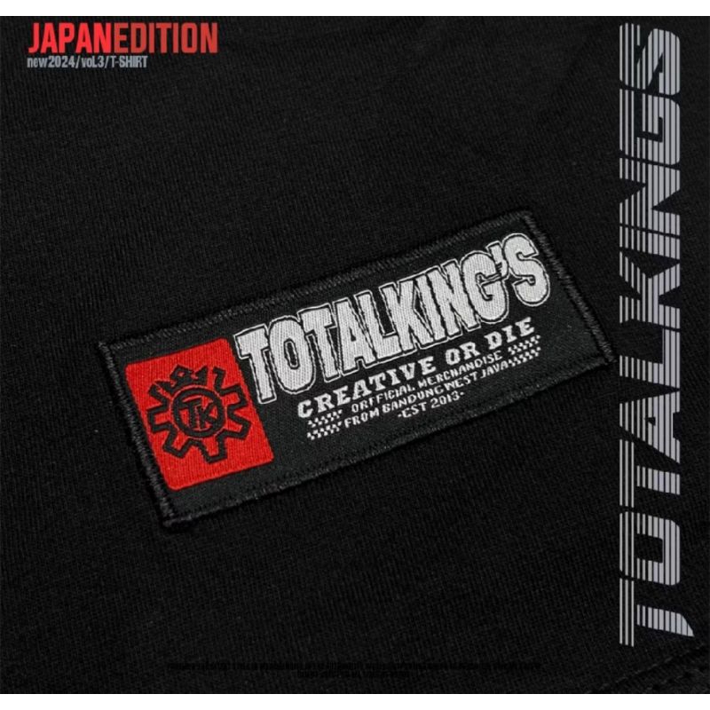 Baju T_SHIRT TOTAL KINGS JAPAN RED LIMITED EDITION READY SIZE L ...