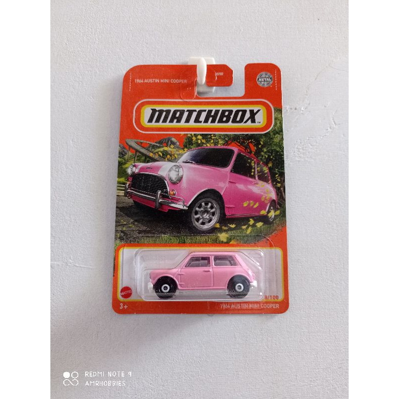 Matchbox austin mini cooper pink | Shopee Philippines