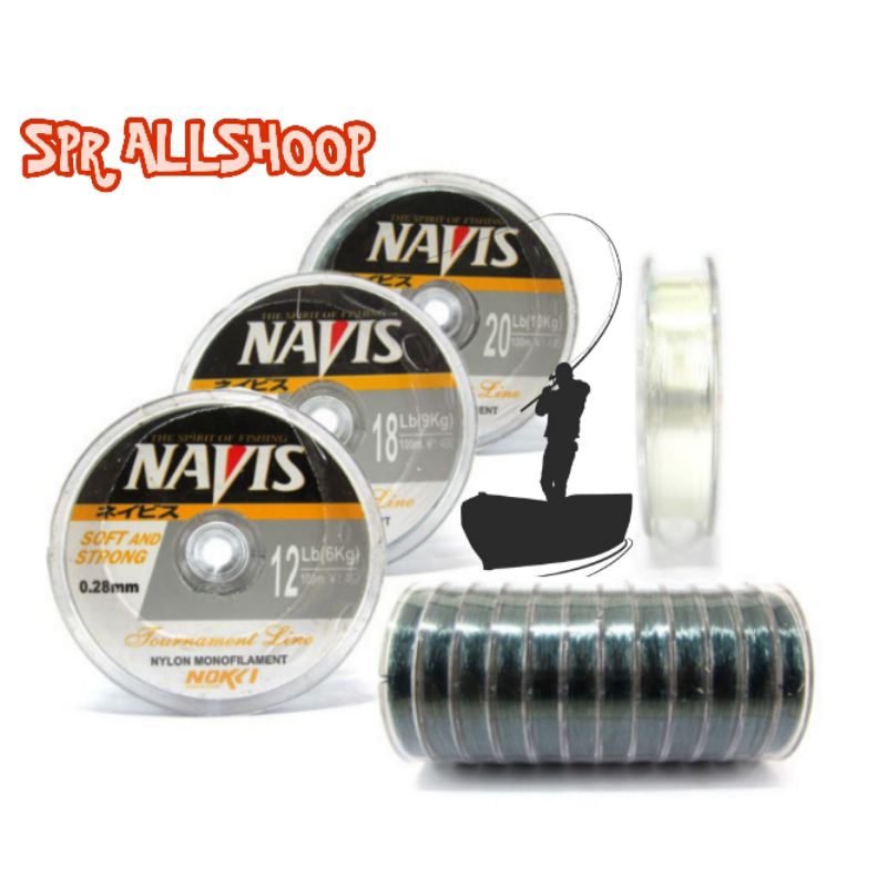 100 meter FISHING ROD NAVIS (Flexible nylon string) | Shopee Philippines