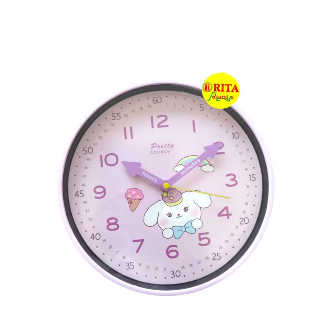 Kuromi Character Wall Clock | Shopee Philippines