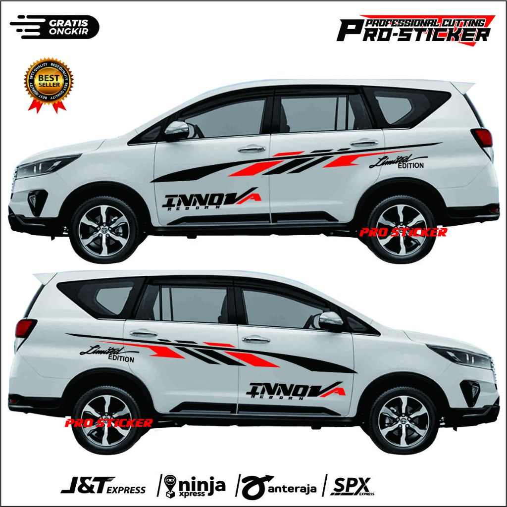 The Newest toyota kijang innova cutting sticker list body innova reborn ...