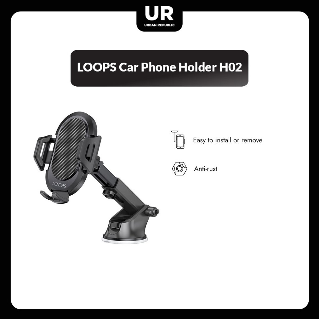 LOOPS Car Phone Holder H02 | Shopee Philippines