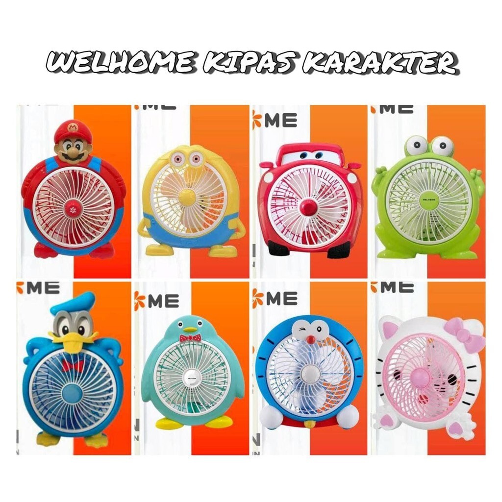 10-inch Character Fan/Electric Table Fan | Shopee Philippines