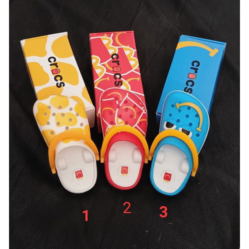 GANTUNGAN Crocs Happy Meal McD Keychain | Shopee Philippines