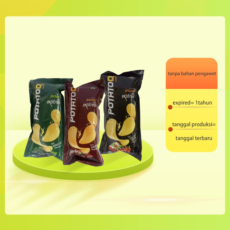 Family SNACKS POTATOQ ISI Food Frozen Sausage Odeng Spicy Cireng ...