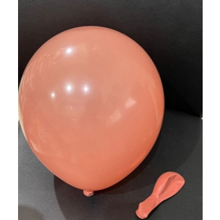 Red bean balloons / dark peach balloons 1 pack of 100 pcs, 12 inch ...