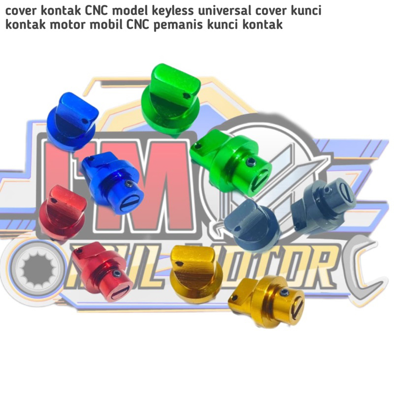 Cnc ignition cover, universal keyless model, CNC car motorbike ignition ...