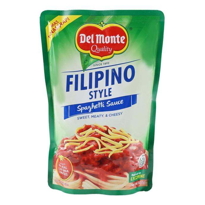 Del Monte Spaghetti Sauce Philippines Style 500g Instant Spaghetti ...
