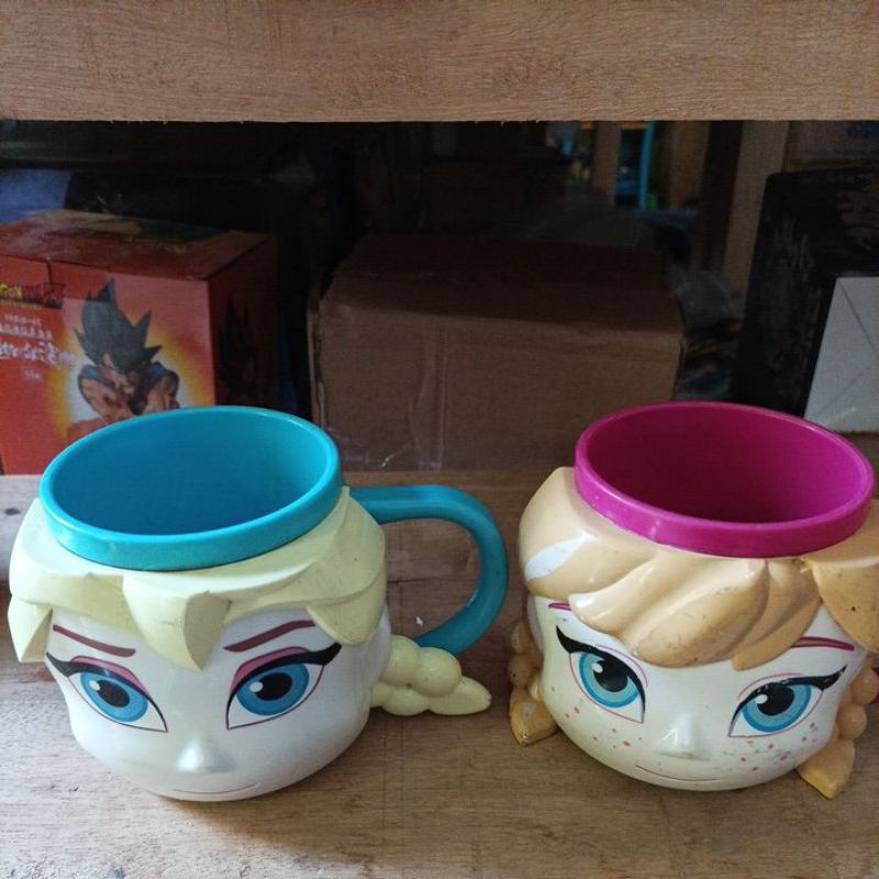 Anna elsa frozen glass Mug | Shopee Philippines