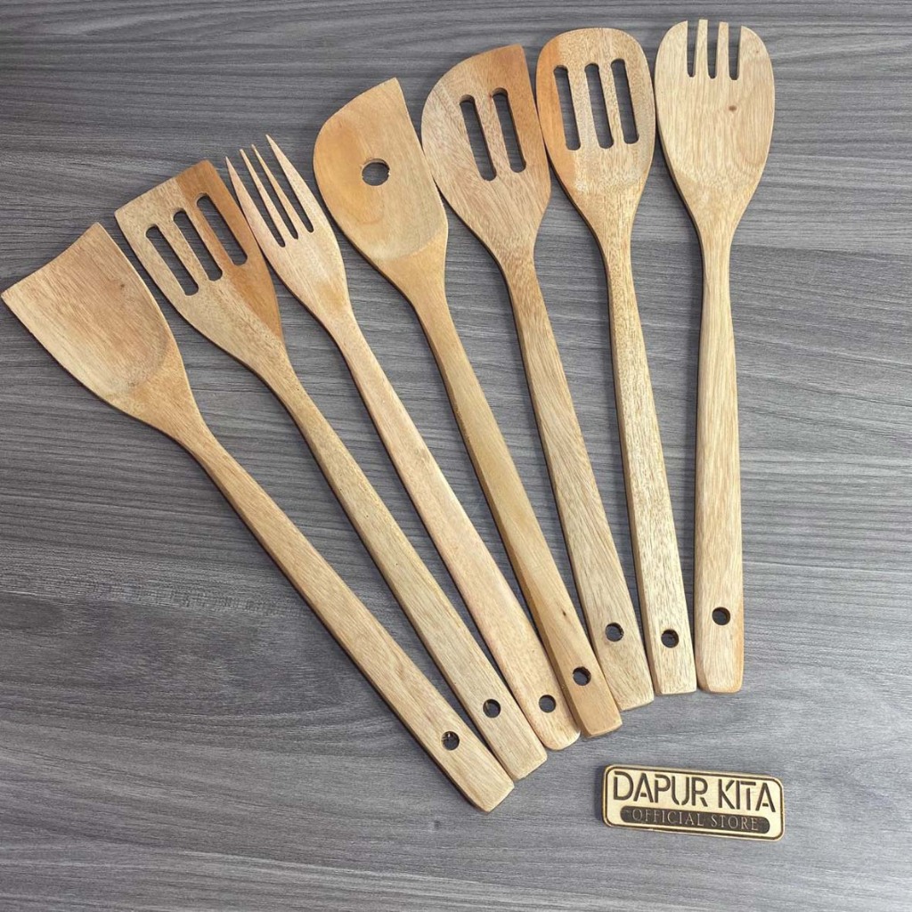 KAYU Sutil / Spatula Made of Mahogany Wood, Pingul Model (retail ...
