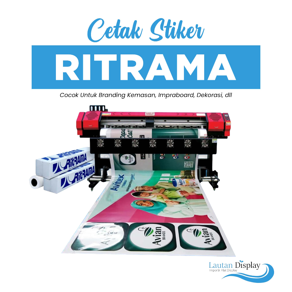 Print Ritrama Vinyl Stickers Print Stickers Glossy Doff Lamination ...