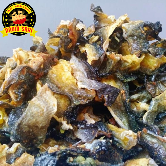 Savory Ripe Patin FISH Skin Crackers 150 Grams / Patin Skin Chips ...