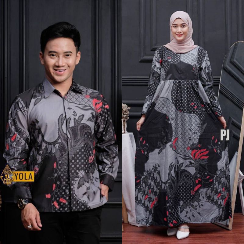 Batik COUPLE PREMIUM POLYMICRO MATERIAL, NOT EASILY, QUALITY | Shopee ...